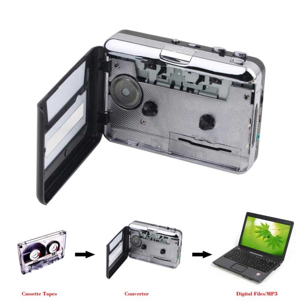 Jual Pemutar Kaset Lagu Jadul Tape USB Suara Pita menjadi MP3 Ezcap ...