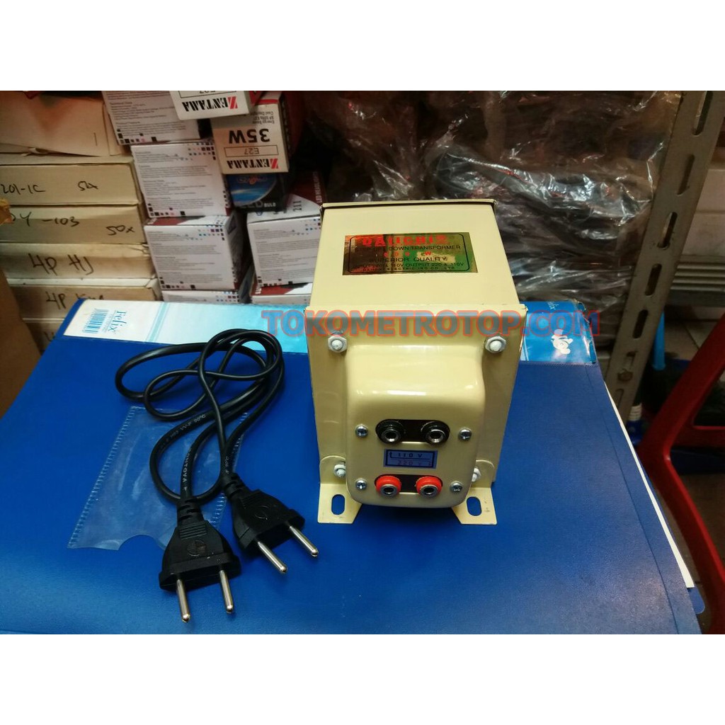 Jual Trafo Step Down 300 Watt/ Step Up Merk DAIICHI | Shopee Indonesia