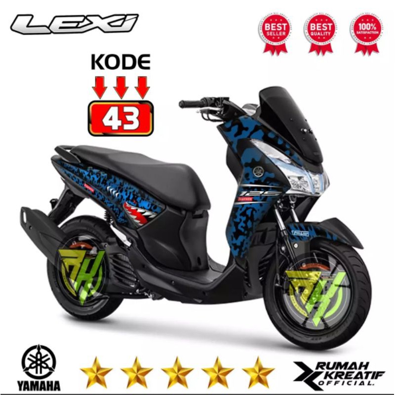 Jual YAMAHA LEXI DECAL STICKER VARIASI | Shopee Indonesia