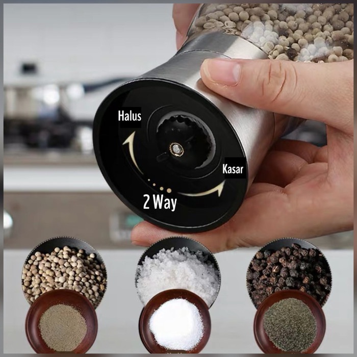 Jual Grinder- Botol Penggiling Lada Merica Bumbu Rempah Herbs Manual ...