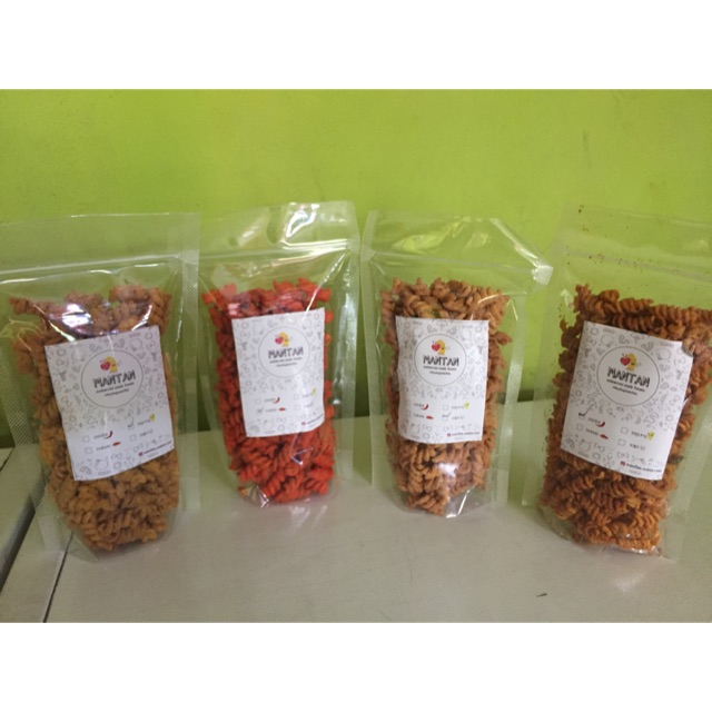 Jual Rizqy Makaroni MANTAN Fusili Makaroni spiral kriuk kres bikin ...