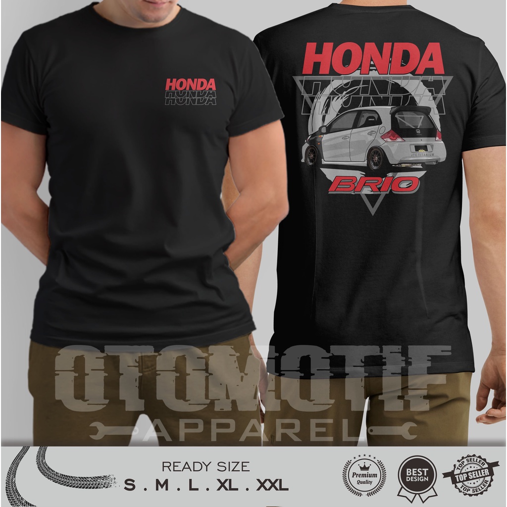Jual KAOS OTOMOTIF HONDA BRIO REAR RACING SERIES 0201 | Shopee Indonesia