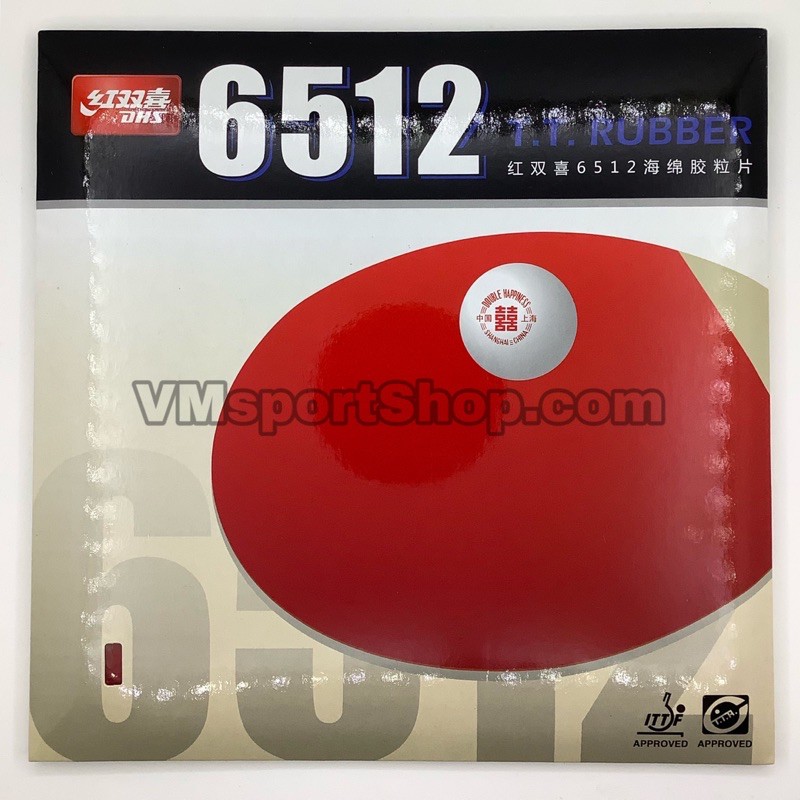 Jual DHS 6512 - Karet Rubber Bet Bat Pingpong Tenis Meja | Shopee Indonesia