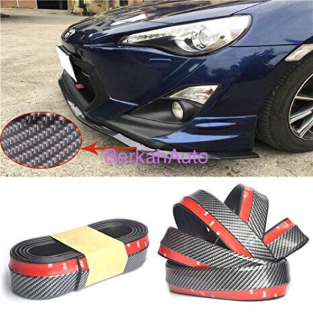 Jual Samurai Lips Bumper Carbon Bumper Multideflector karbon | Shopee ...
