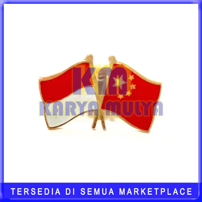 Jual Pin Bendera Persahabatan Indonesia Dan China - Flag Pin Murah - KM ... Jual Pin Bendera Persahabatan Indonesia Dan China - Flag Pin Murah - KM ...