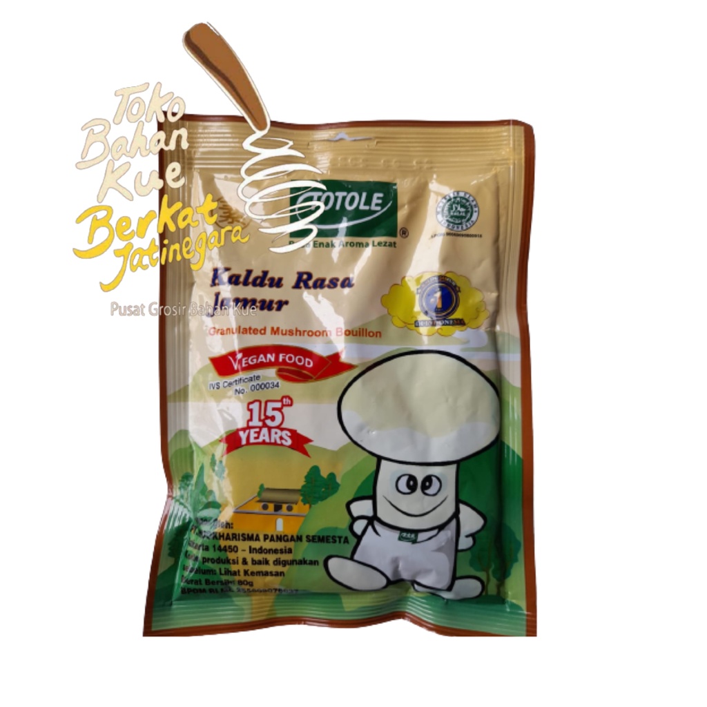 Jual TOTOLE KALDU JAMUR KEMASAN 80 GR / KALDU JAMUR | Shopee Indonesia