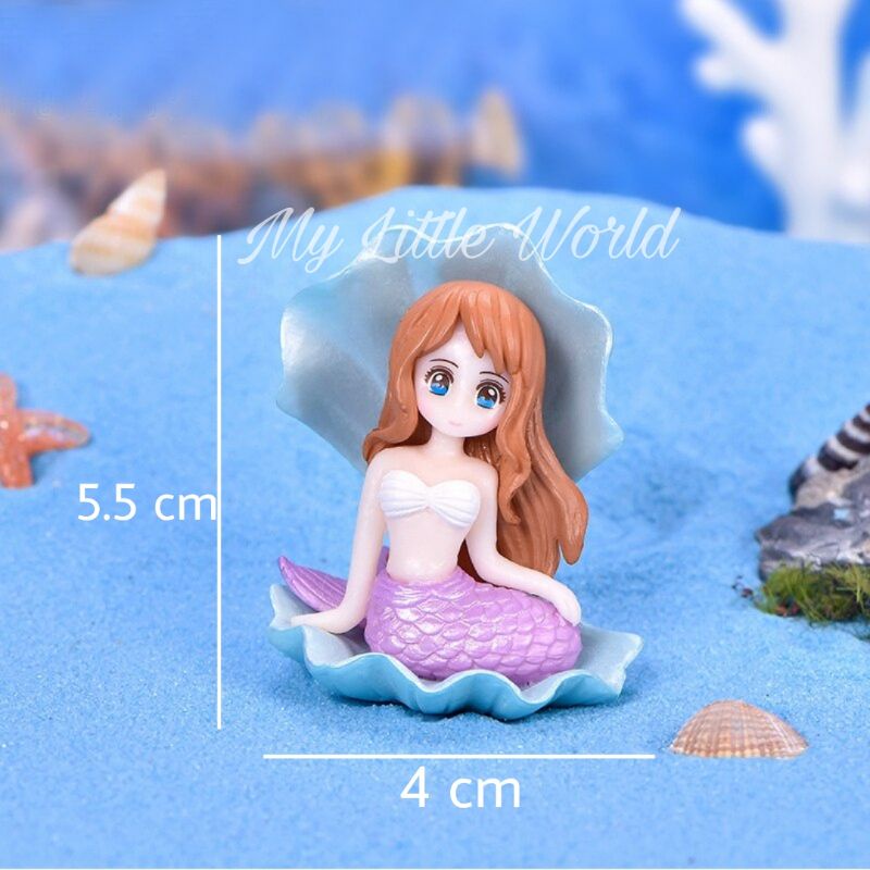 Jual Topper Mermaid Putri Duyung Seaworld Princess Figurin Hiasan Kue Ulang Tahun Tusukan Cake ...