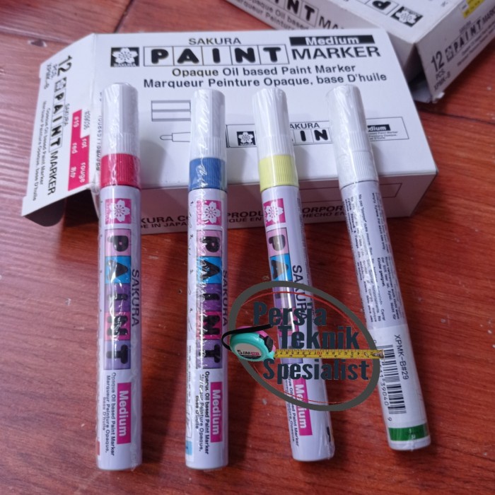 Jual IOP | Spidol marker SAKURA spidol penanda besi | Shopee Indonesia