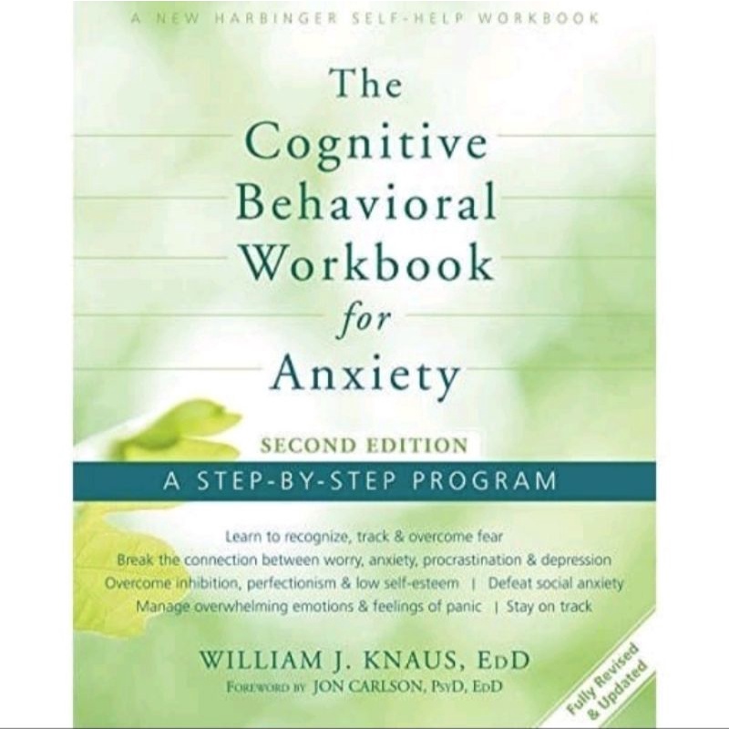 Jual The Cognitive Behavioral Workbook For Anxiety: A Step-By-Step ...