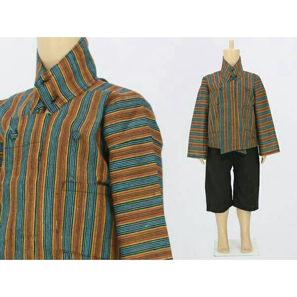 Jual ANAK-NASIONAL-ADAT-PAKAIAN- BAJU SURJAN SETELAN/ LURIK ANAK-ANAK ...