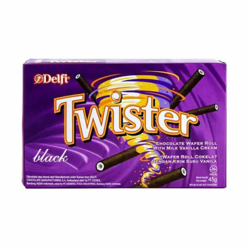 Jual Twister Black Vanilla 35g | Shopee Indonesia
