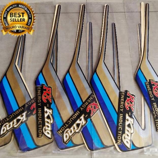 Jual Striping List Body Stiker Yamaha Rx King Tahun 1990 Hitam Full Set ...