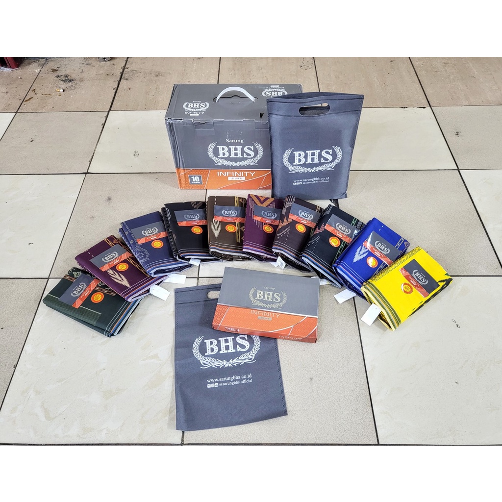 Jual Sarung BHS Infinity Silver | Shopee Indonesia