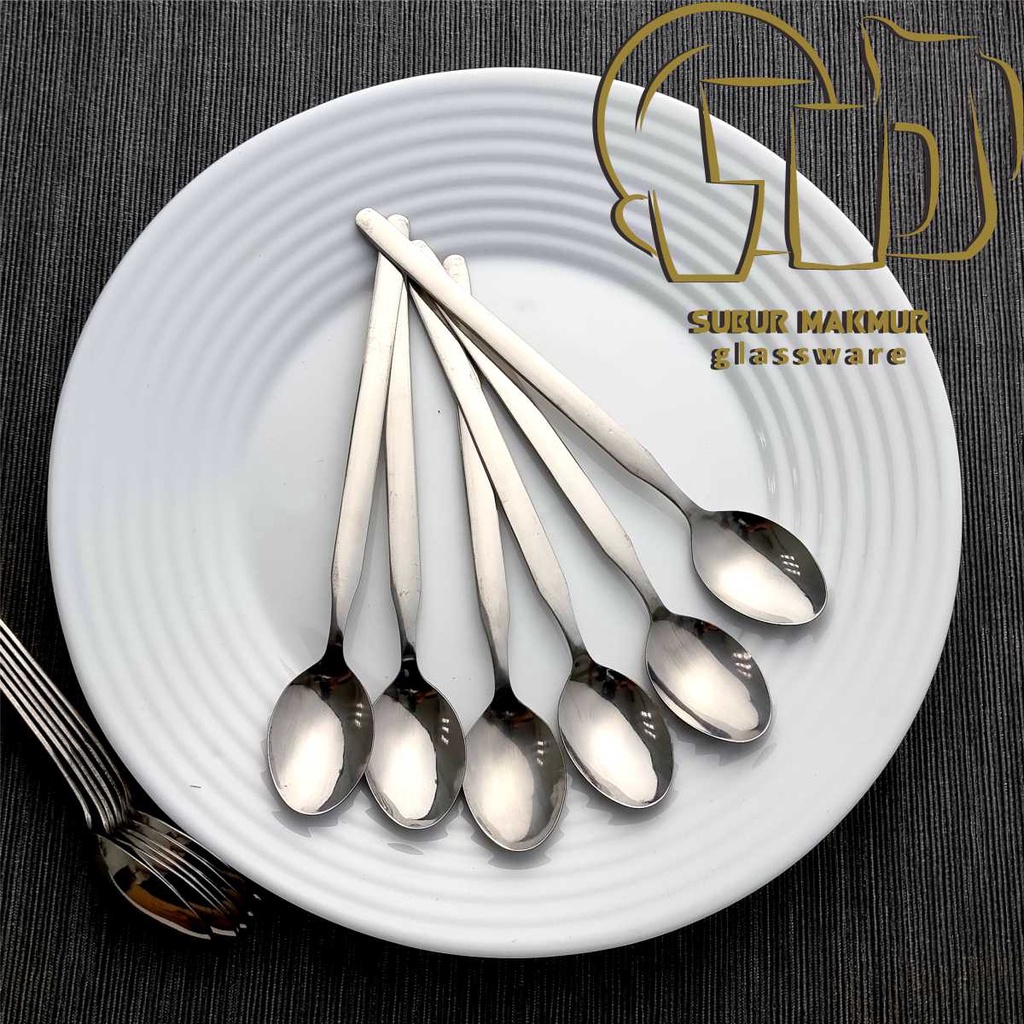 Jual (12 Pcs) Sendok Es SUPER CROWN 620P . Kedaung Dessert / Stainless ...