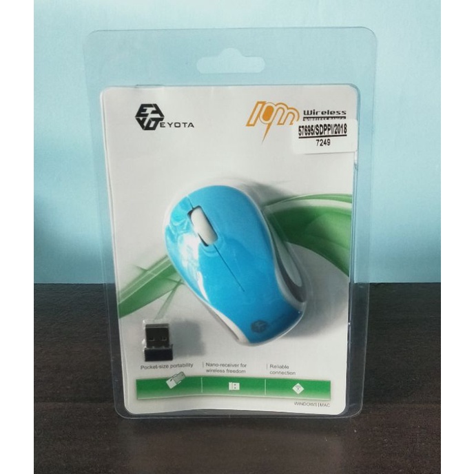Jual MOUSE WIRELESS Eyota Wireless on/off M187 Original Murah | Shopee ...