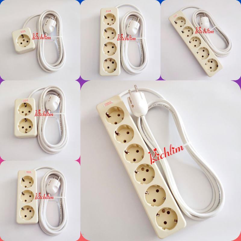 Jual Stop Kontak Uticon/Stopkontak Terminal kuningan 1 2 3 4 5 6 Lubang/Colokan Listrik | Shopee ...