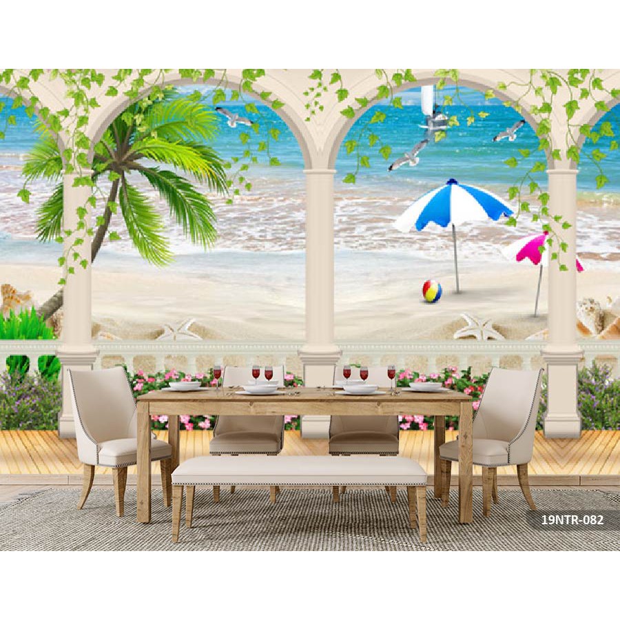 Jual Wallpaper Dinding 3D Custom Murah Berkualitas Gambar Pemandangan ...