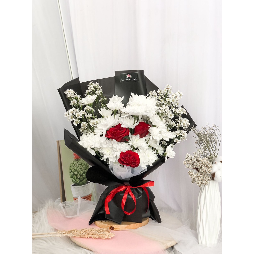 Jual BUKET BUNGA PREMIUM BUCKET BUNGA FRESH FLOWER BUNGA FLOWERS BUCKET ...