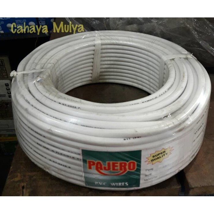 Jual Kabel Listrik Pajero 2x1,5 Tembaga Serabut 50 Meter Full Warna ...