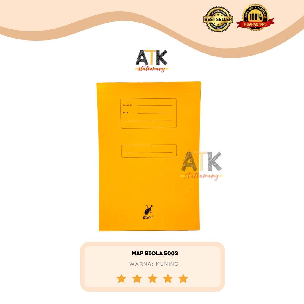 Jual Stopmap/ Map Folio 5002 Biola Map Kertas atk | Shopee Indonesia