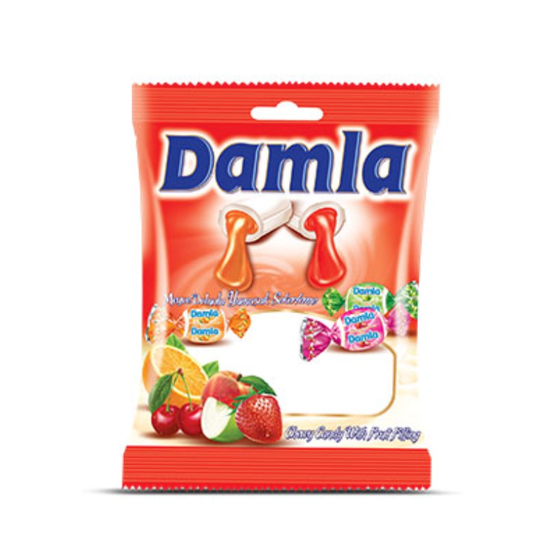Jual Damla Tayas Strawberry Apple Orange Assorted Mix Chewy Candy ...