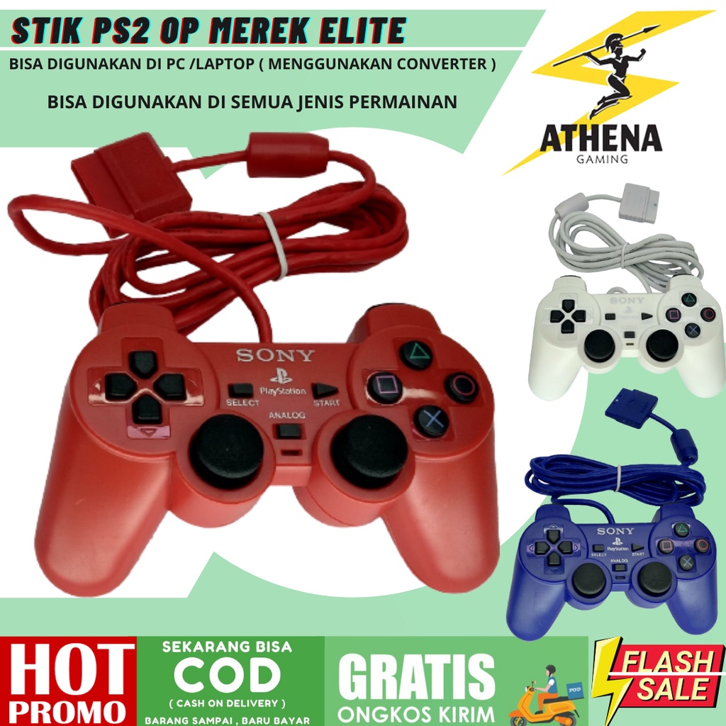 Jual Stick Stik PS 2 Ps2 OP Elite Warna | Shopee Indonesia