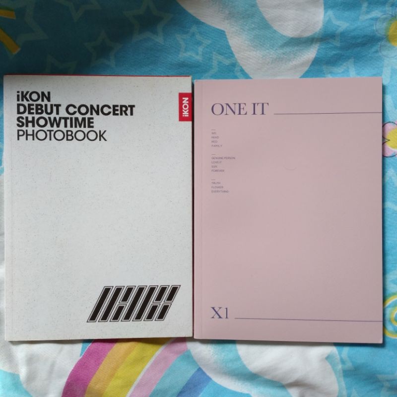 Jual photobook ikon debut concert showtime & X1 1st gen one it fankit ...