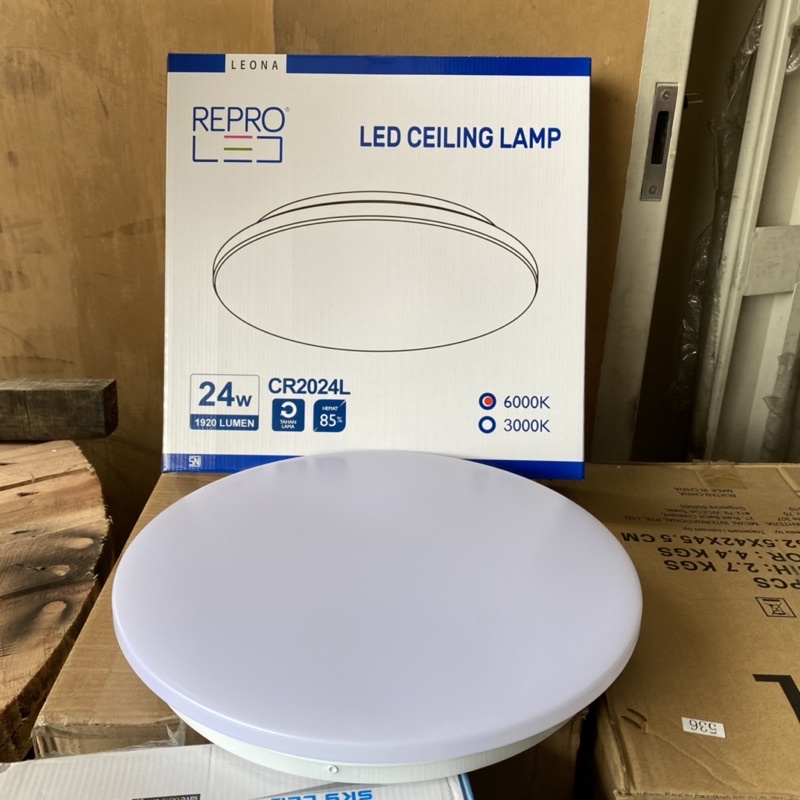 Jual Lampu Hias Plafon Bulat 24 watt Repro LED diameter 40 cm | Shopee ...