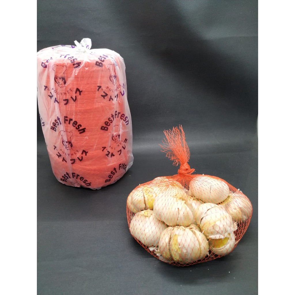 Jual Kantong Jaring Untuk Buah Polynet Merah / Kuning Jaring Sayur ...