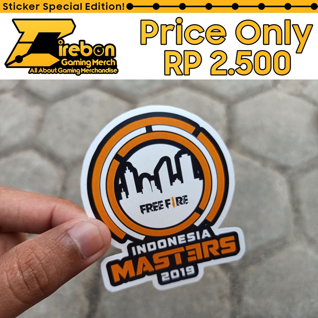 Jual Sticker Stiker Free Fire Indonesia Masters | Shopee Indonesia