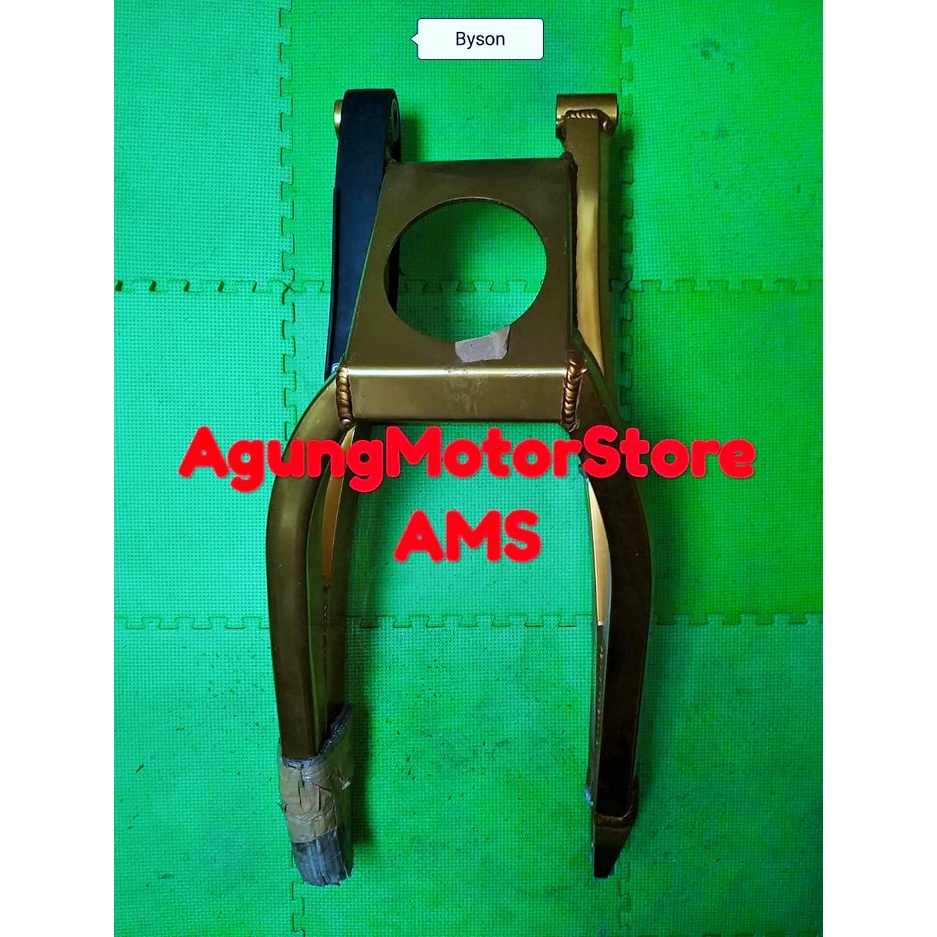 Jual SWING ARM YAMAHA BYSON MERK RD RACING GOLD | Shopee Indonesia