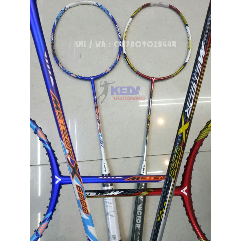 Jual Produk berkualitas Raket Badminton Victor Meteor X 6000 / 7600 ...