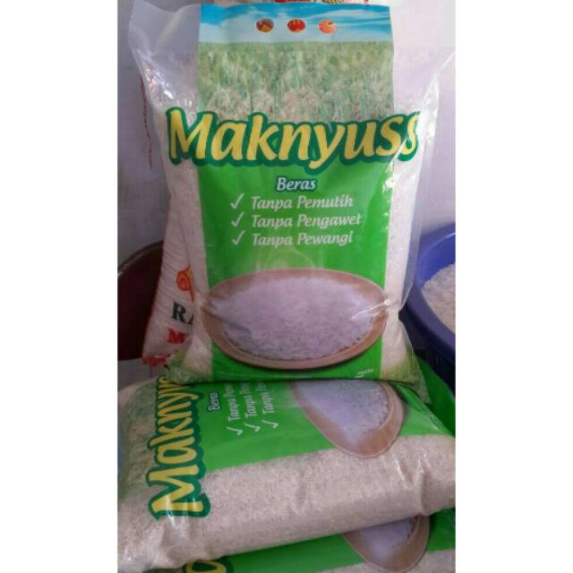 Jual Beras maknyuss 5 kg | Shopee Indonesia
