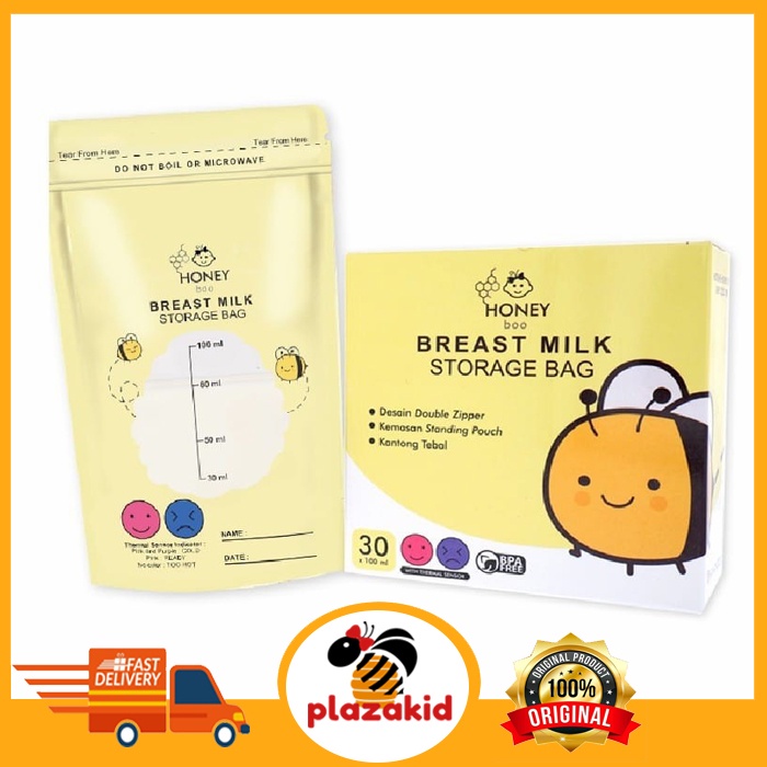Jual Kantong ASI Breast Milk Plastik Asi 100 & 200ML Breastmilk Storage ...