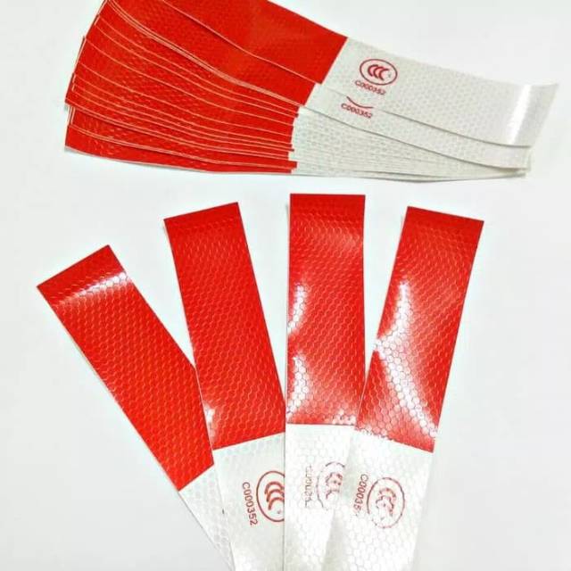 Jual Stiker Reflector Pemantul Cahaya Stikcer Reflective Warning Sign ...