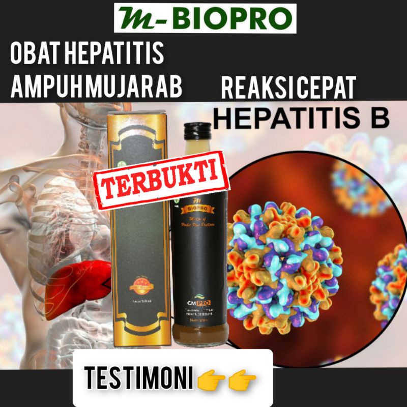 Jual M Biopro Original Obat Hepatitis l Obat Hepatitis B Reaksi Cepat ...