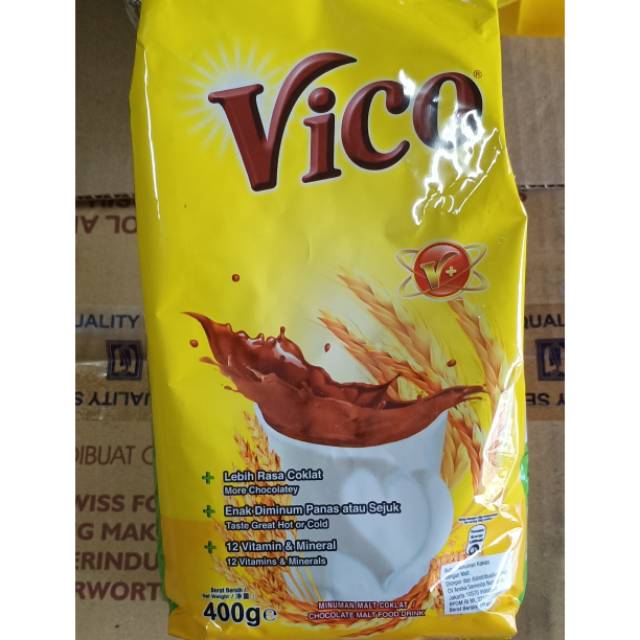 Jual Vico Choco Malt drink Malaysia 400 gr | Shopee Indonesia