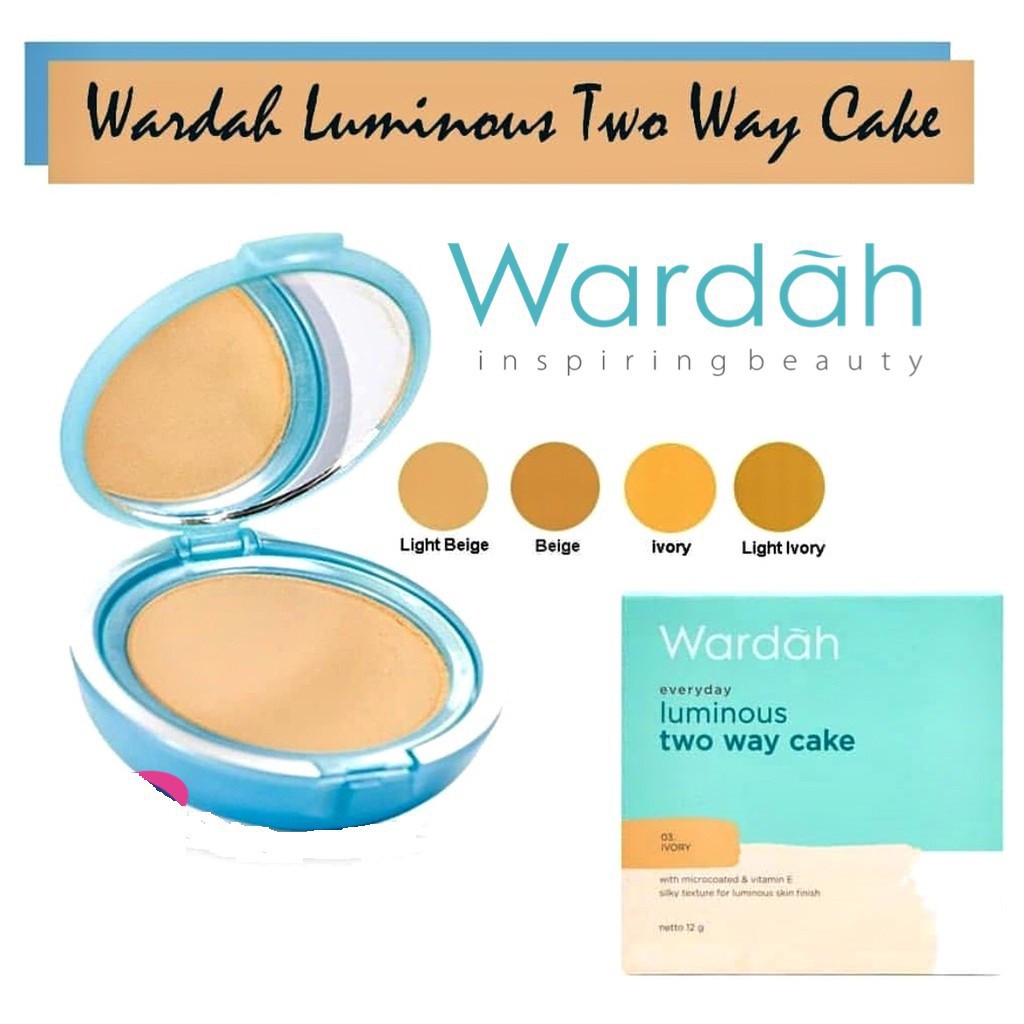 Jual Wardah Everyday Luminous Two Way Cake | Shopee Indonesia