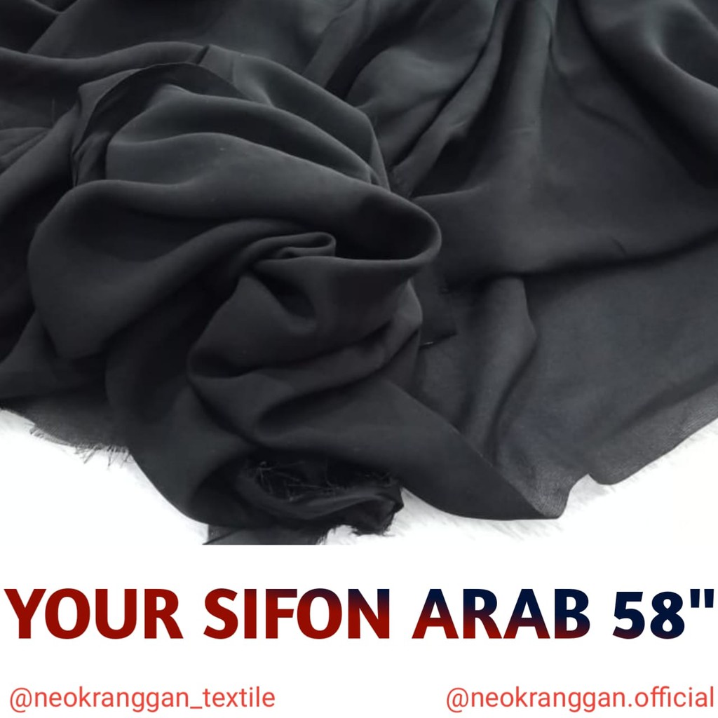 Jual KAIN SIFON ARAB PREMIUM PLAT HIJAU 58" (Harga Per 1 Roll) | Shopee ...
