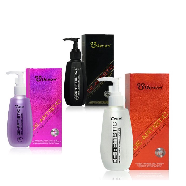 Jual [BPOM] VENON Hair Serum Treatment Coat Series 160mL 100%Ori DE ...