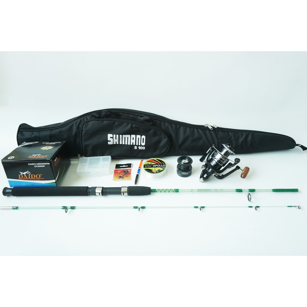 Jual SET ALAT PANCING LAUT KOMPLIT KEKUATAN HINGGA 15KG | Shopee Indonesia