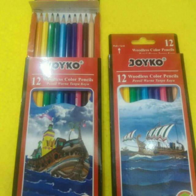 Jual Pensil 12 Warna Joyco Panjang | Shopee Indonesia