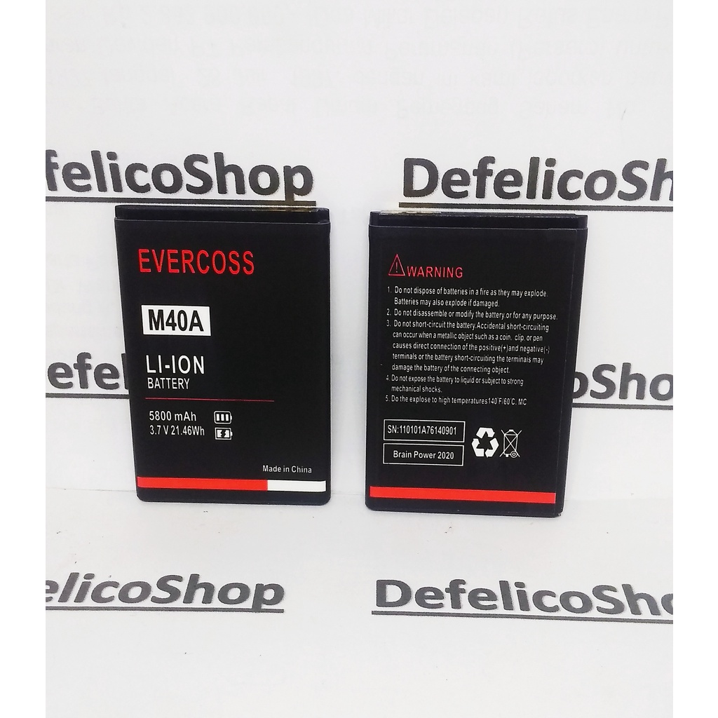 Jual Baterai HP Evercoss Xtream 1 Mini 4G LTE M40A Original Ori Batre Batrai HP | Shopee Indonesia