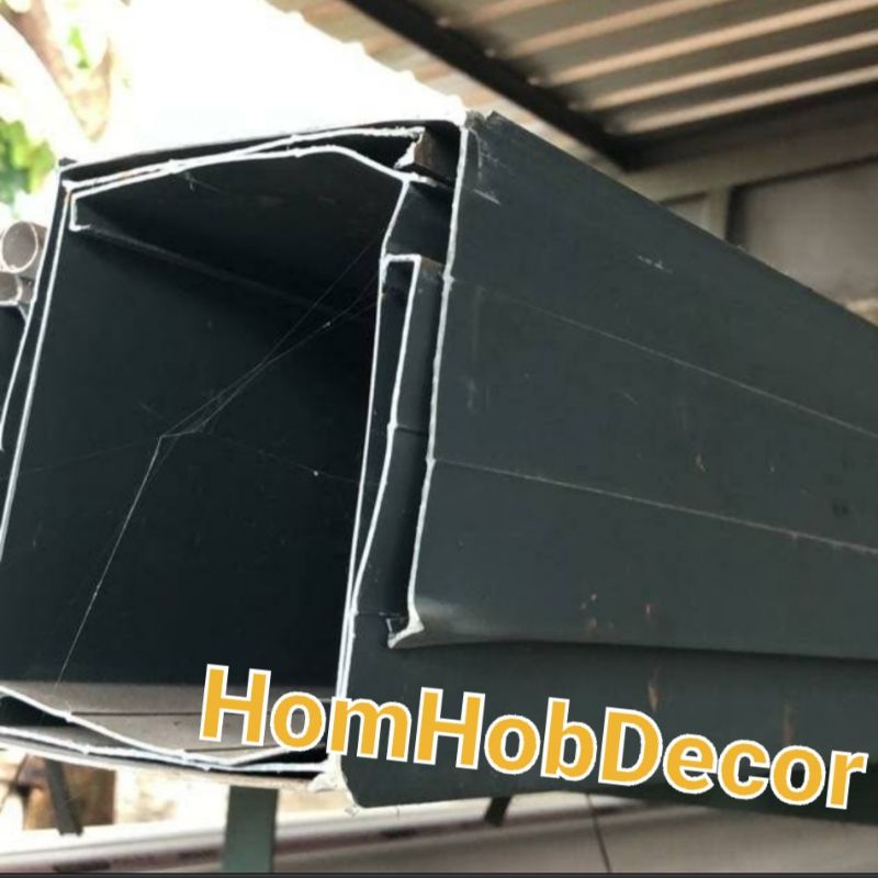 Jual Talang Kotak PVC Talang Air U 4inch | Shopee Indonesia