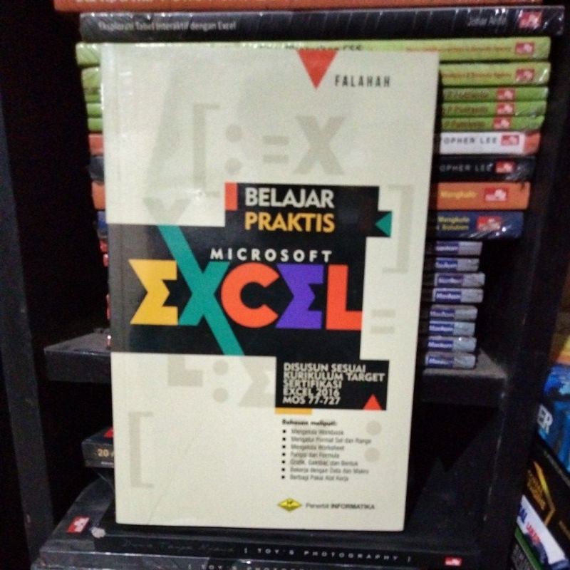 Jual BUKU BELAJAR PRAKTIS MICROSOFT EXCEL | Shopee Indonesia