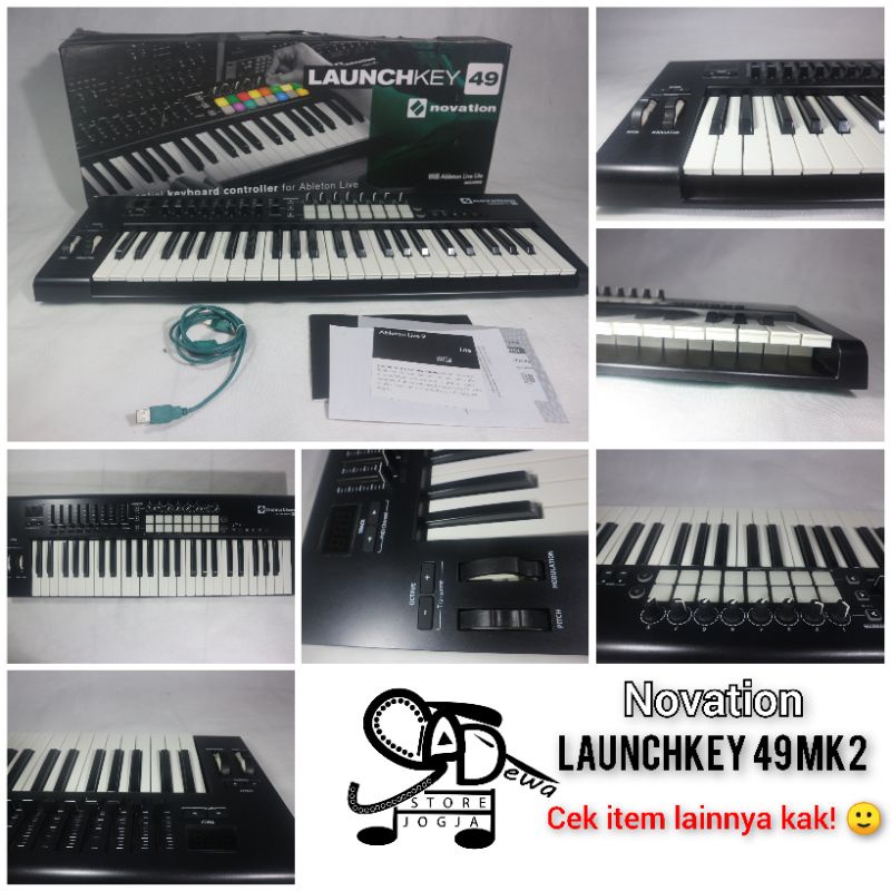 Jual NOVATION LAUNCHKEY 49 MK2 MIDI CONTROLLER KEYBOARD CONTROLER KEY ... Jual NOVATION LAUNCHKEY 49 MK2 MIDI CONTROLLER KEYBOARD CONTROLER KEY ...