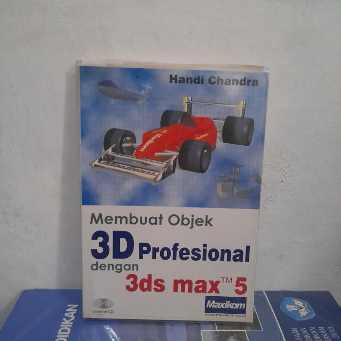 Jual ORIGINAL BUKU Membuat Objek 3D Profesional Dengan 3ds Max 5 Handi Chandra | Shopee Indonesia