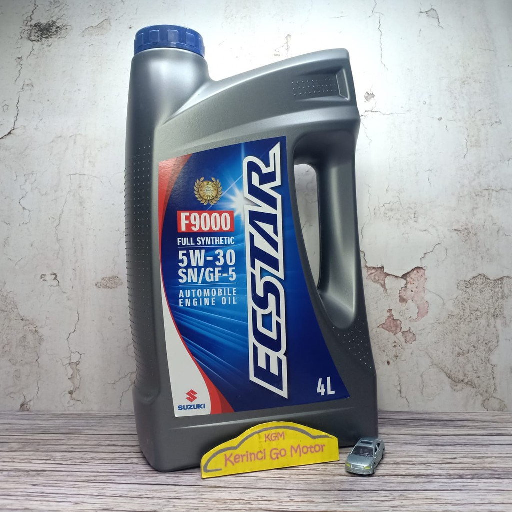 Jual SGO Ecstar F9000 SAE 5W-30 4 Liter API SN/GF-5 Oli Mobil Mesin ...