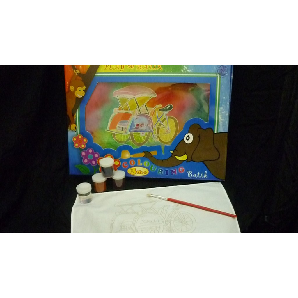Jual Colouring Batik/ play learn fun with batik/mewarnai batik untuk ...