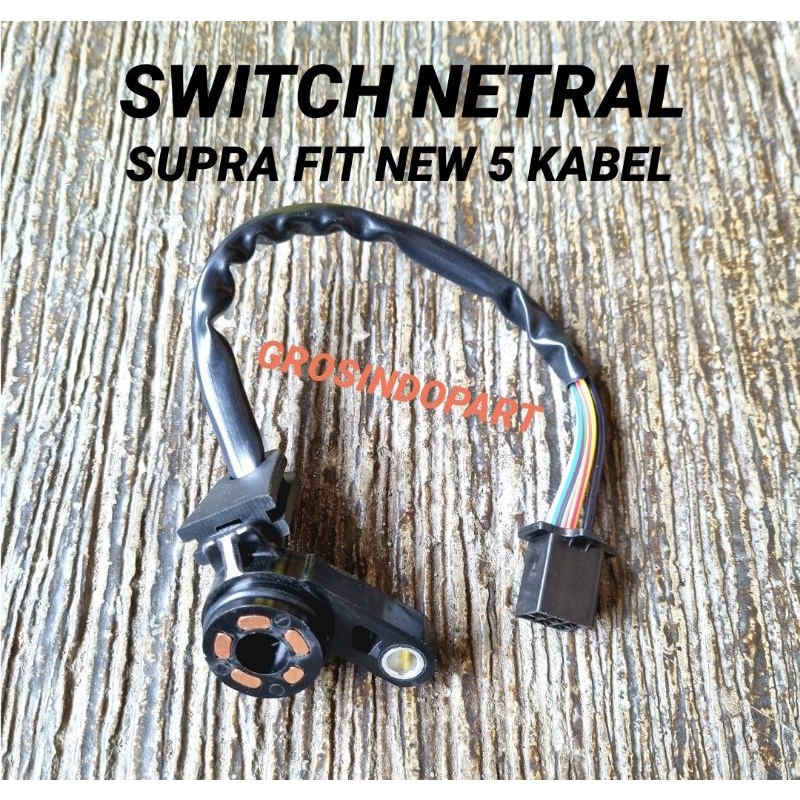 Jual SWITCH SWIT NETRAL HONDA SUPRA FIT NEW 5 KABEL-LEGENDA-REVO 100 ...